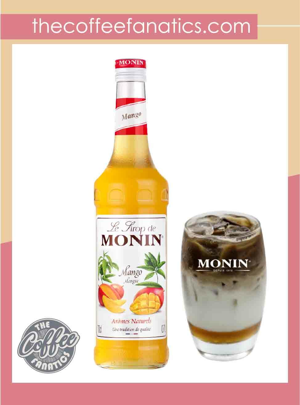 Recipes for Iced coffee with Monin syrups