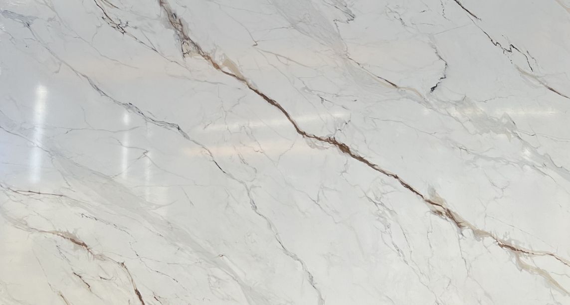 Ethereal Amber SJ PCQ Quartz Slab - Perfect Stones