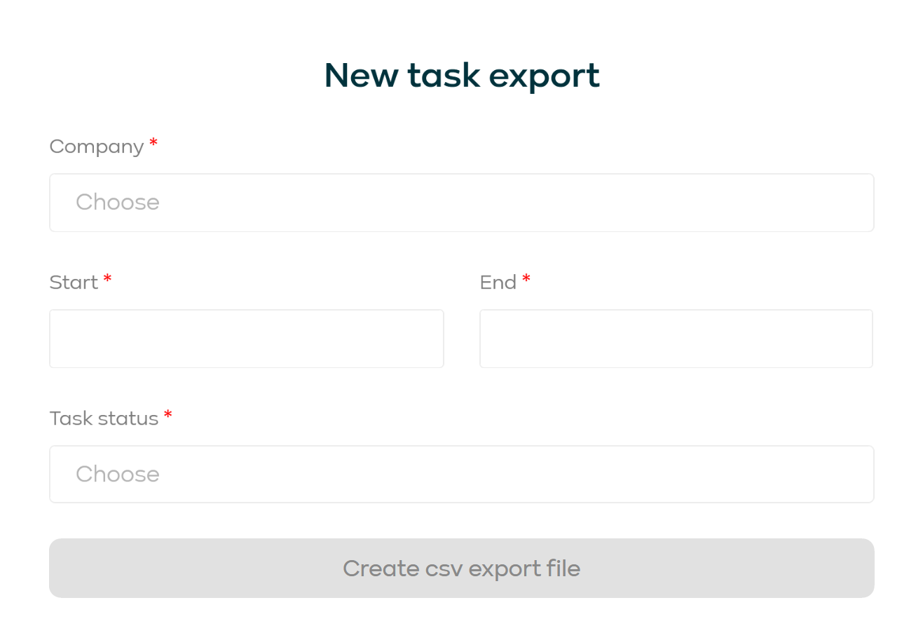 EasyStaff | Working with tasks