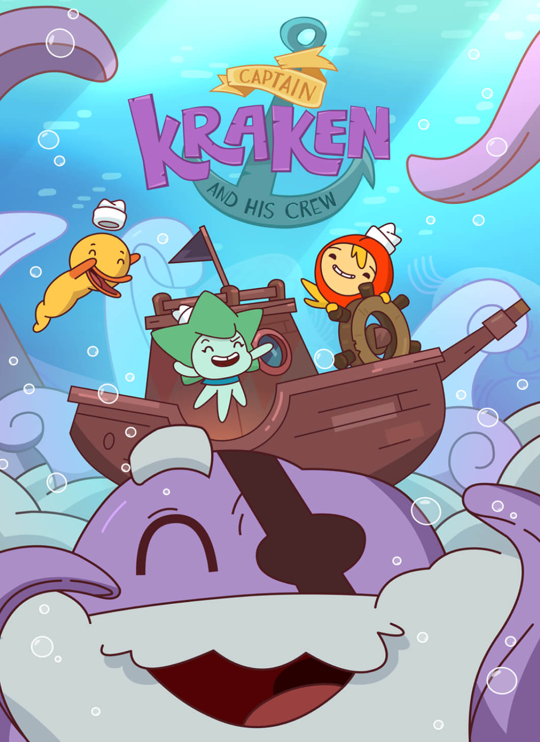 Captain Kraken and his crew Production