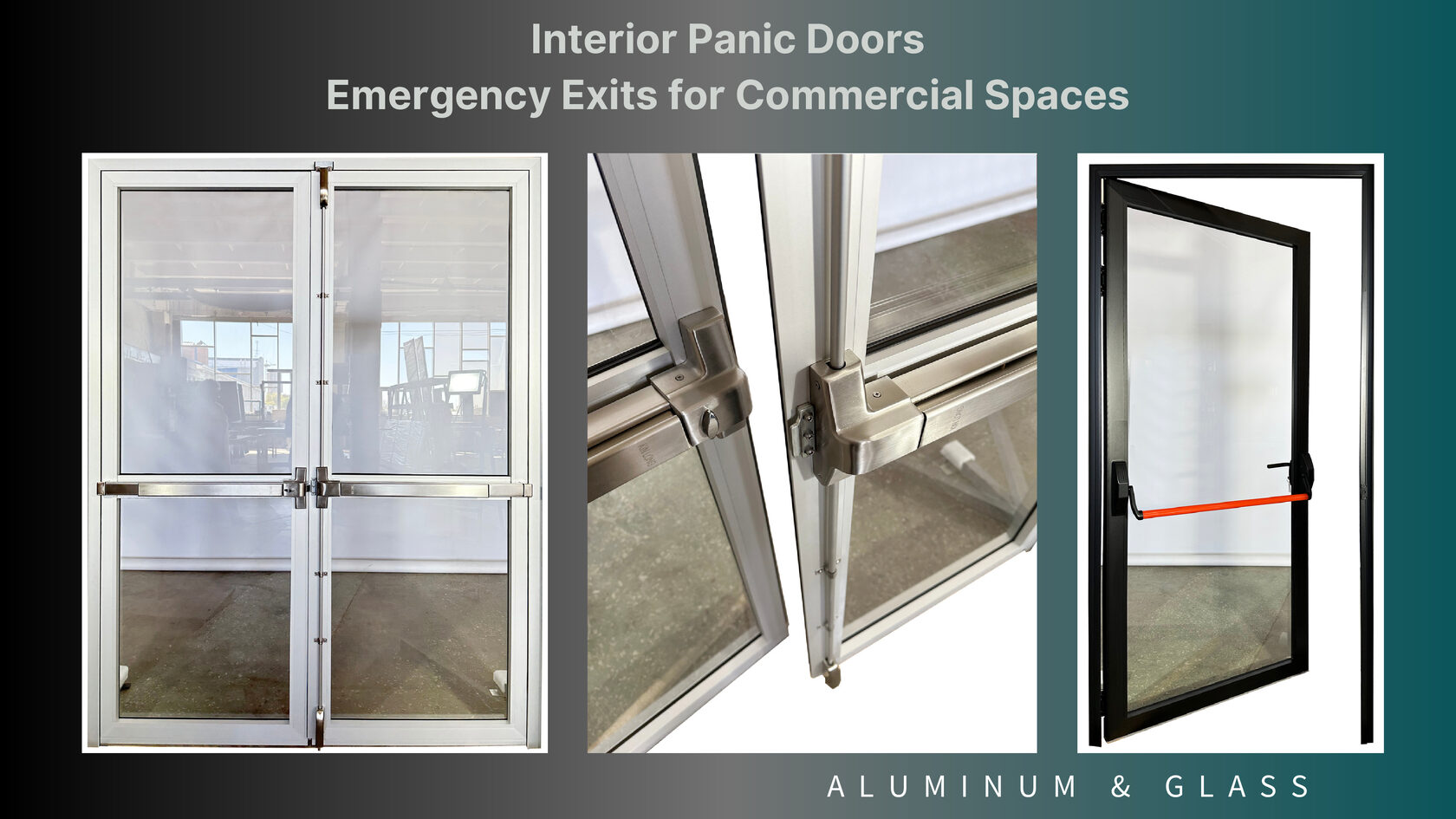Aluminum glass partition - IDC