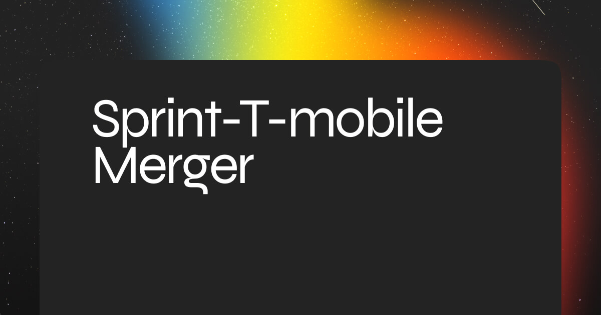 Sprint-T-Mobile Merger