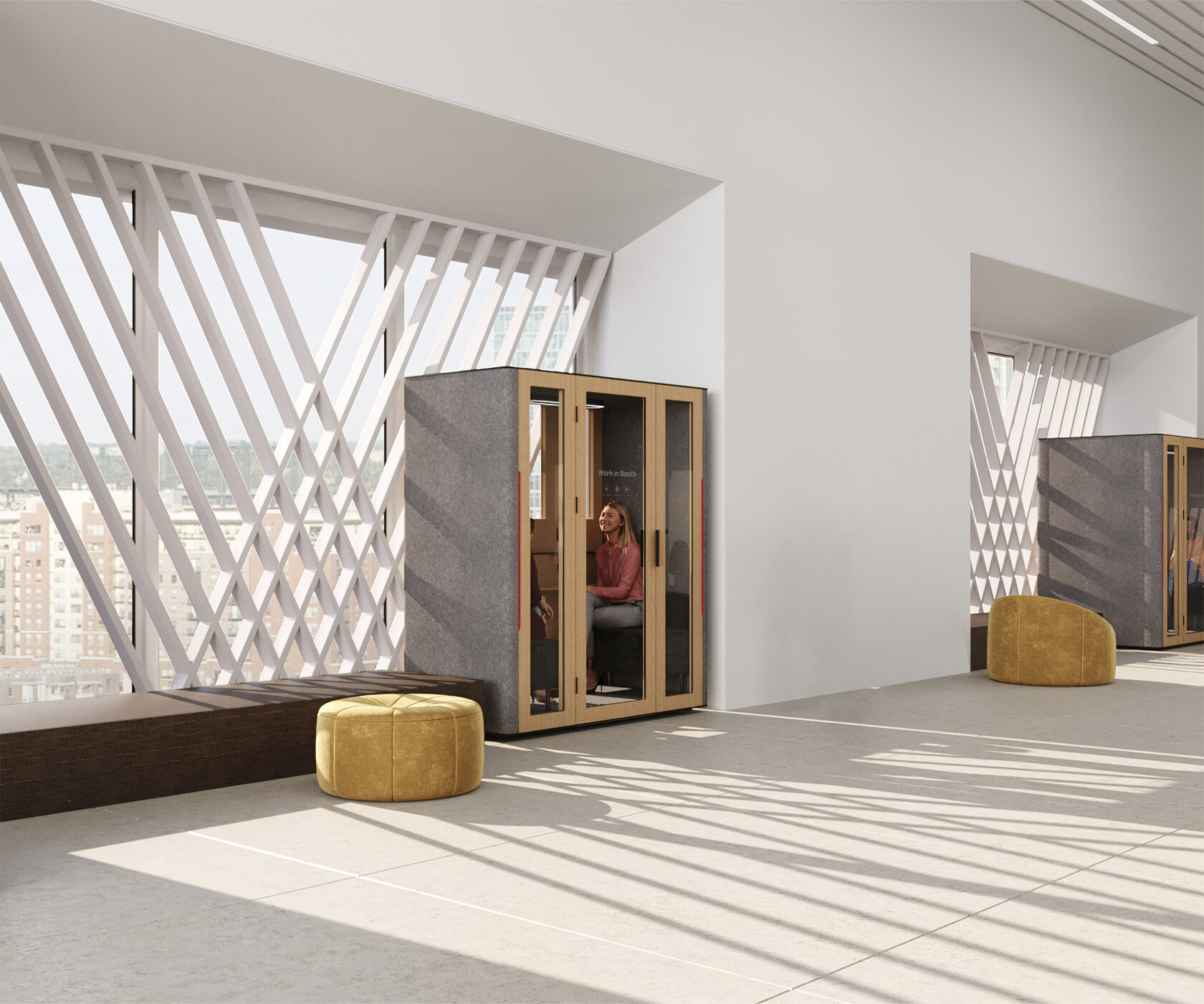 Soundproof office phone booths, office pod - WorkBooth