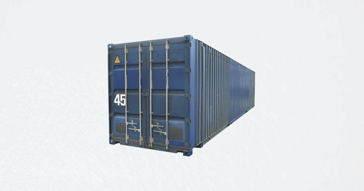 Sea container 45 ft buy used