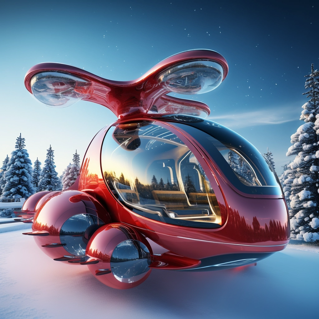 What might Santa’s sleigh look like in the future? | DiscoverCars.com