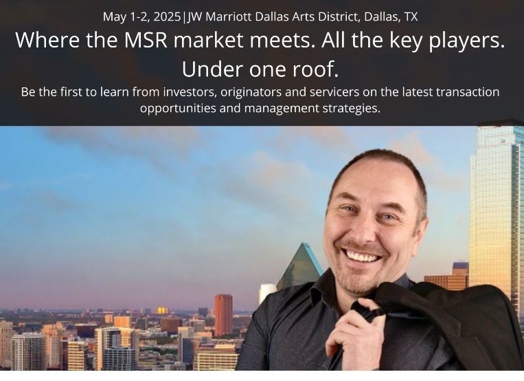 Where the MSR market meets. All the key players. Under one roof.