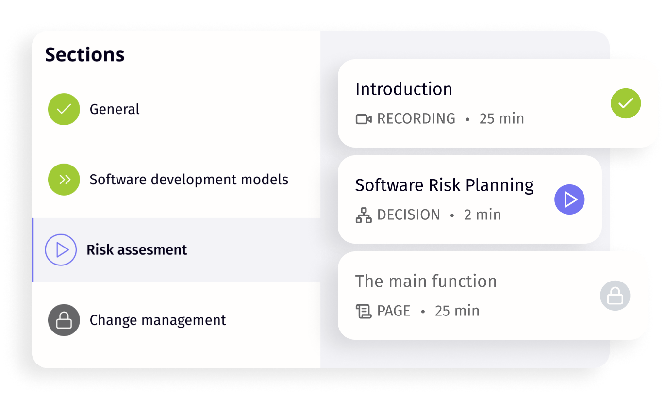 Custom E-Learning Course Creation — Seturon