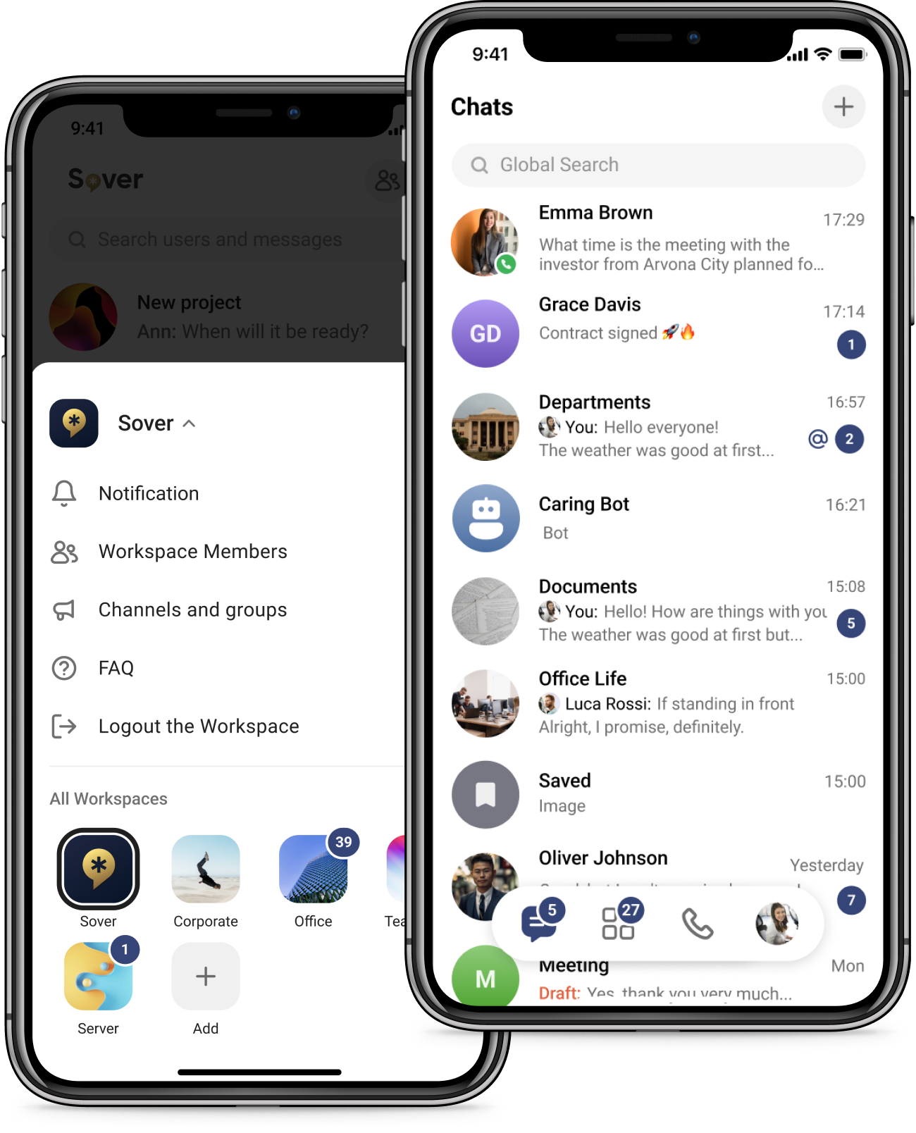 Sover: Self-Hosted Secure Messenger for Digital Governments