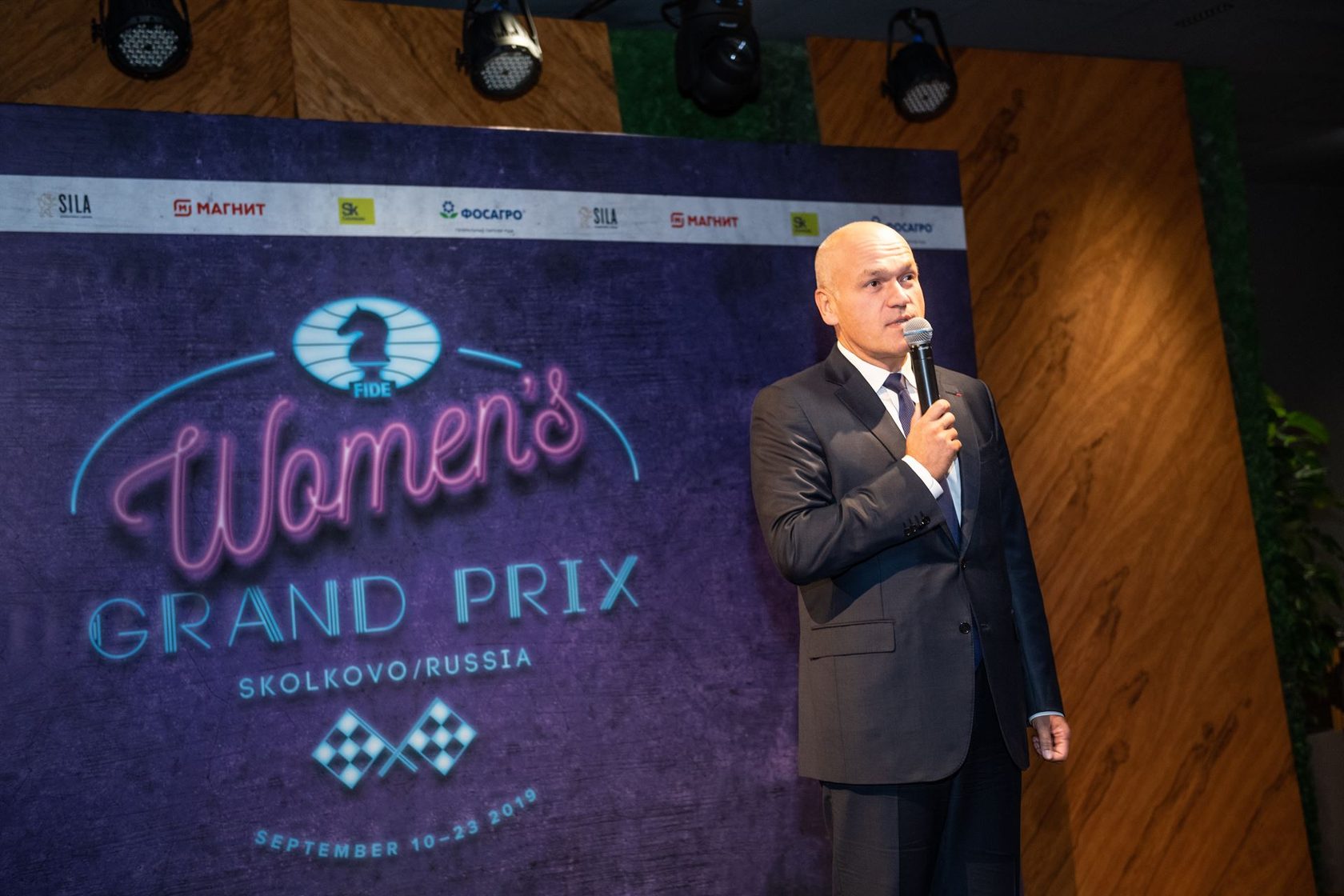 The opening ceremony of FIDE Women’s Grand Prix