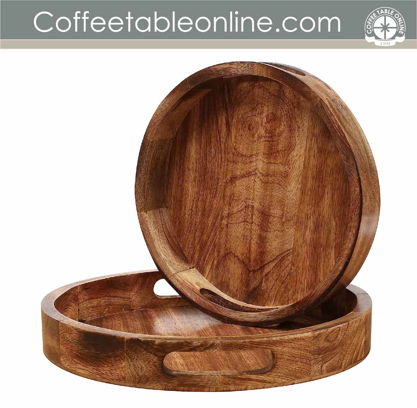 The 35 Best Round Coffee Table Trays for a Stylish Living Room