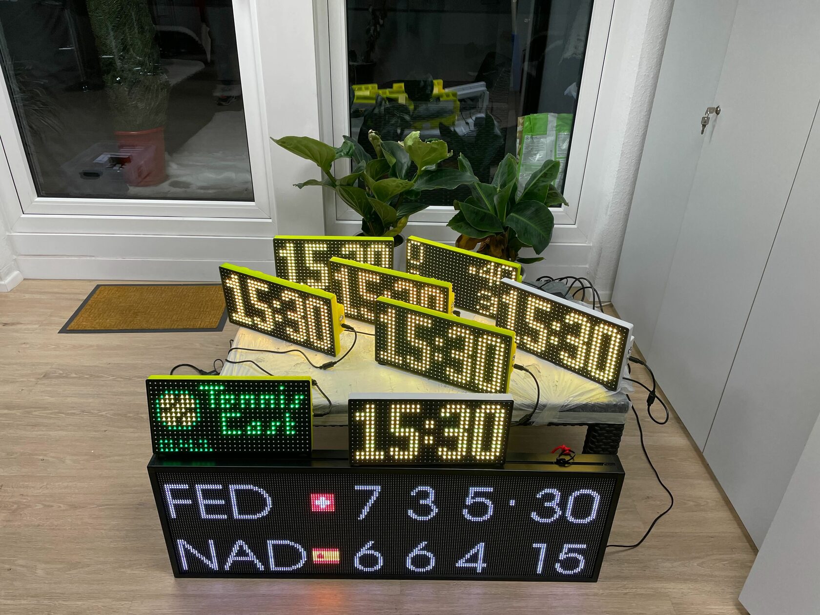 SevenCourts infoboards: interactive scoreboards for EVERY club