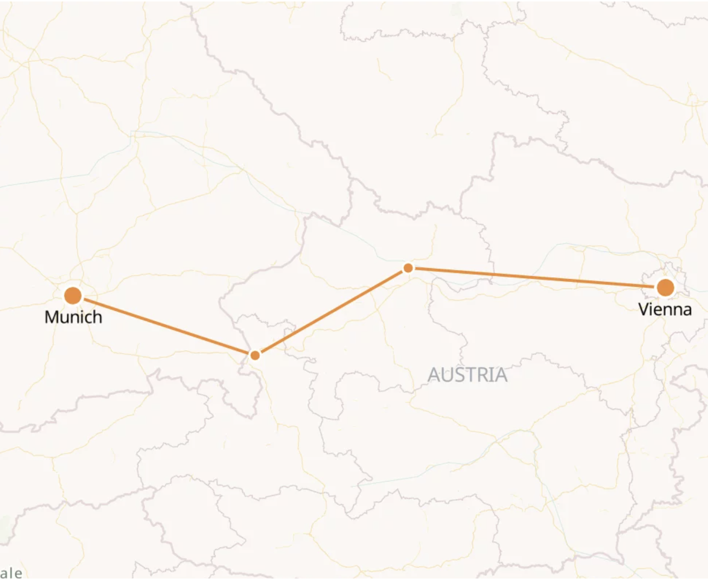 Munich to Vienna OBB Train | High-Speed Train Tickets