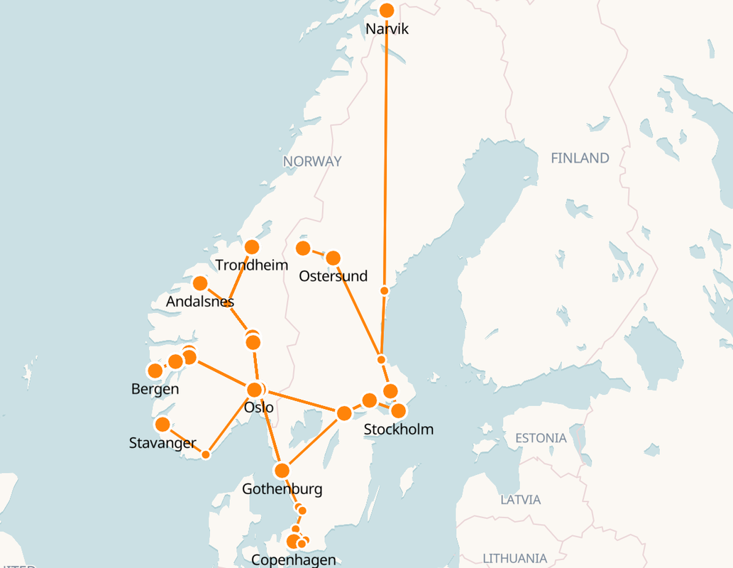 VY.NO Trains in Norway| Tickets & Timetable - SCANDIC TRAINS