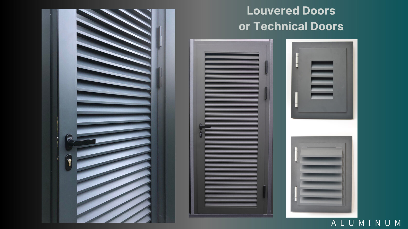 Aluminum glass partition - IDC