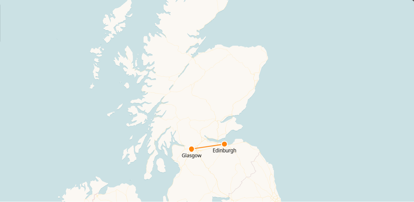 Edinburgh to Glasgow Train - Tickets & Schedule