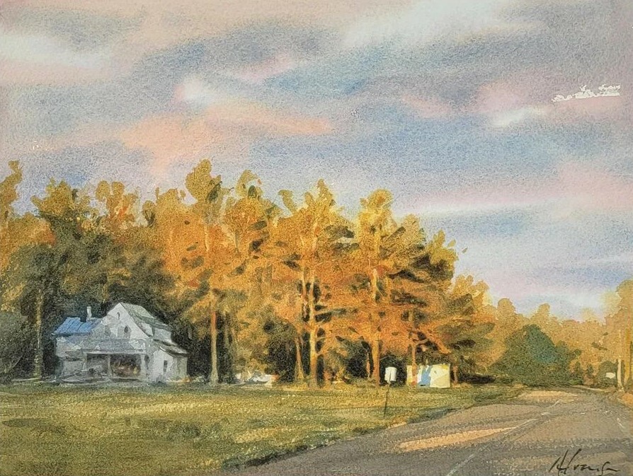 Workshop "A Loose Approach to Watercolor" by Andy Evansen / ANDY ART