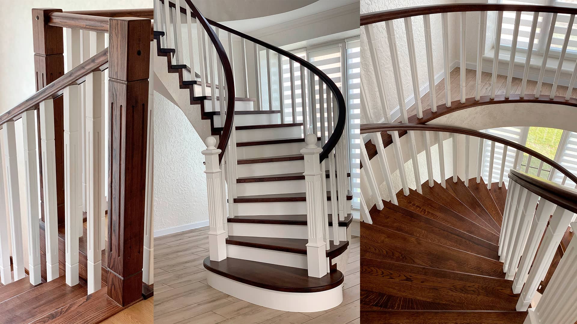Crafting natural wood stairs to your design with full installation ...