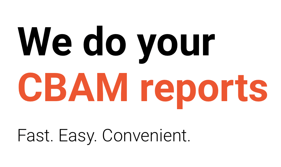 Create your CBAM report and get an XML file for automatic submission