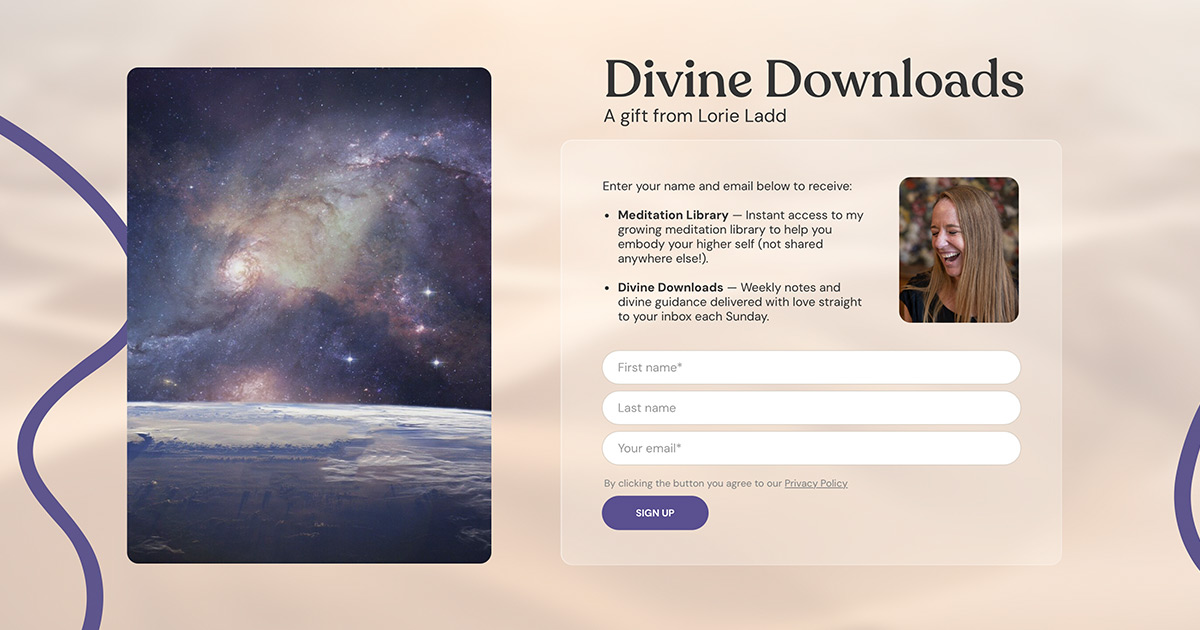 Divine Downloads | Lorie Ladd