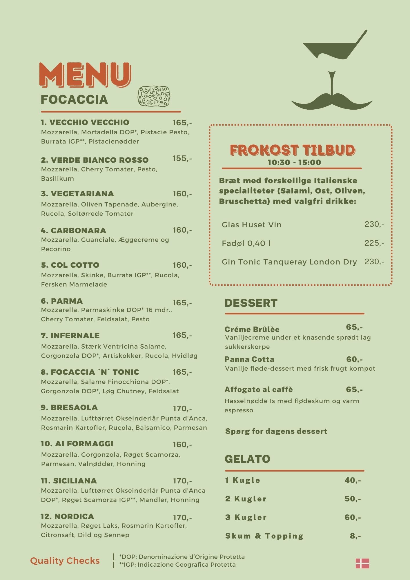 Focaccia ‘n’ Tonic