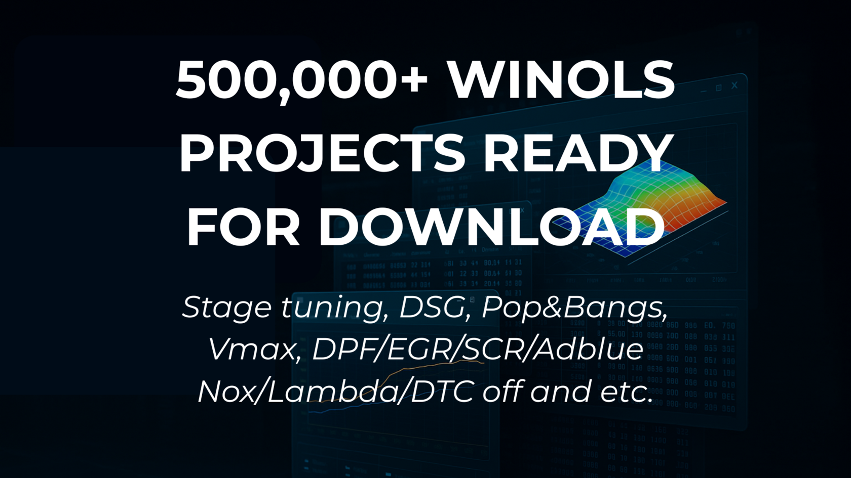 ECU Tuning Files & WinOLS Projects – Professional File Service | ols.win