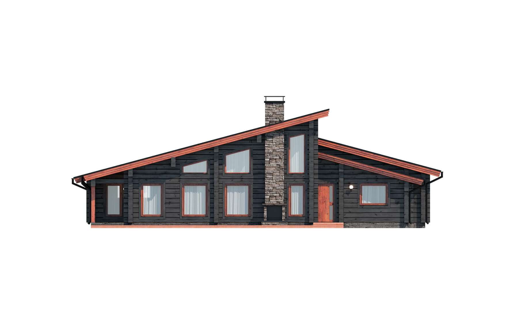 Premium bigger prefab home kit - Helsinki - 2569 ft² / 247 m²