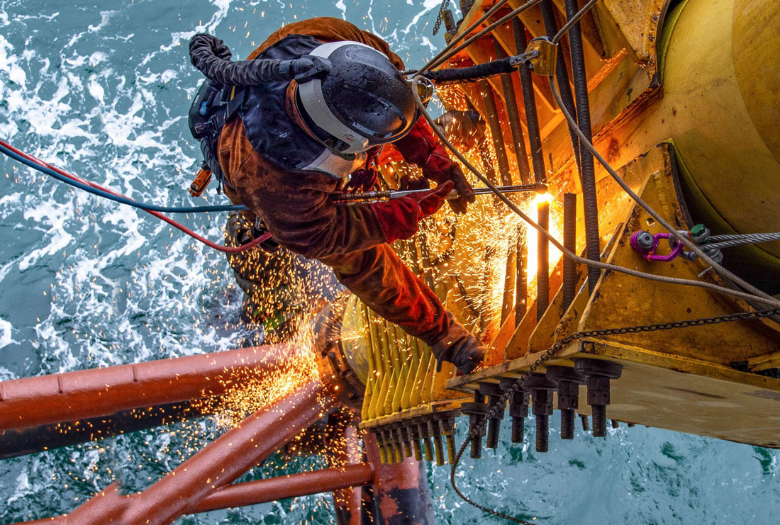 Offshore Rope Access Welding/Cutting Training course
