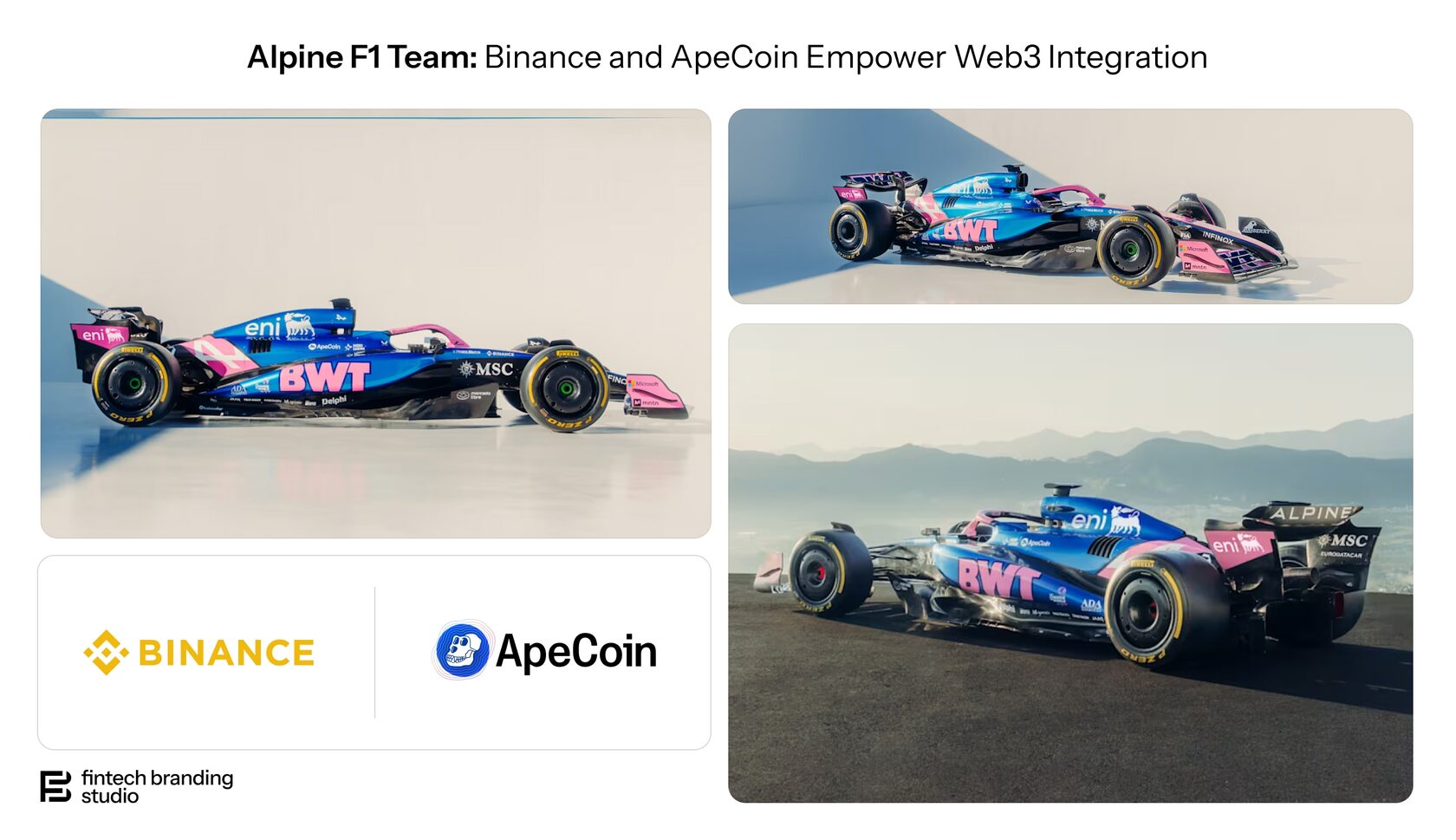 2025 Fintech Sponsors in Formula 1
