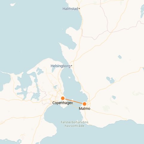 Malmo to Copenhagen Trains & Tickets - Sweden Trains