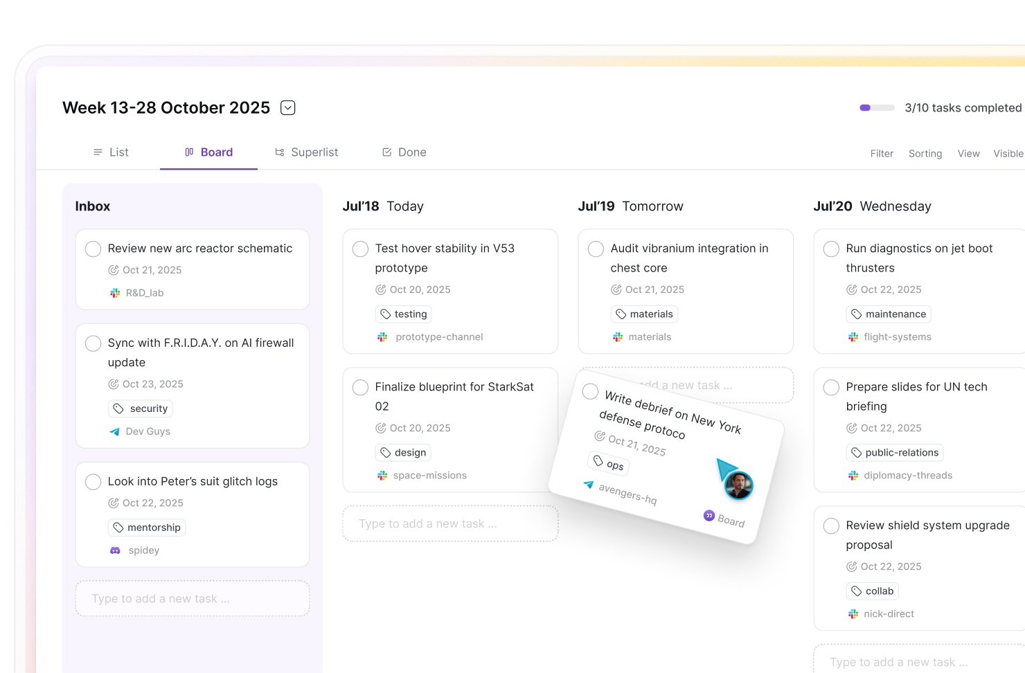 Casy – your invisible project manager in the background