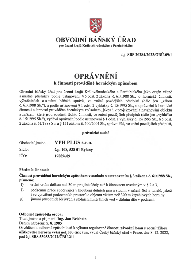 Vrt-tech. Vrtané studny, vrty pro tepelná čerpadla