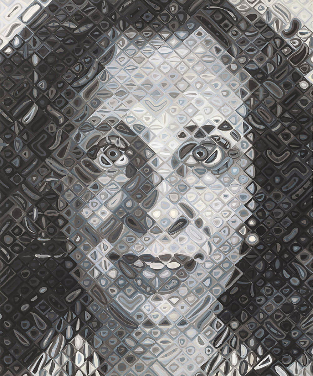 Collection Highlights: Leslie, 2007 by Chuck Close