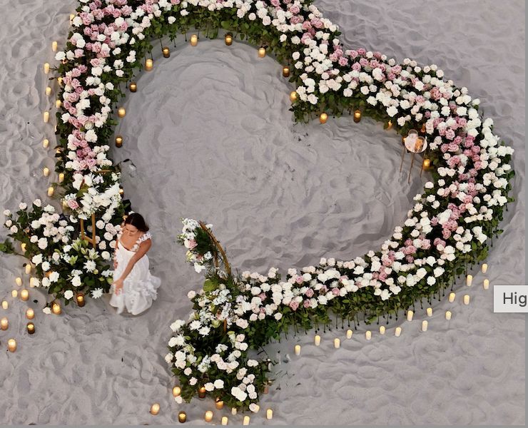 A Thousand Roses Proposal | Miami’s Most Luxurious Engagement Setup ...