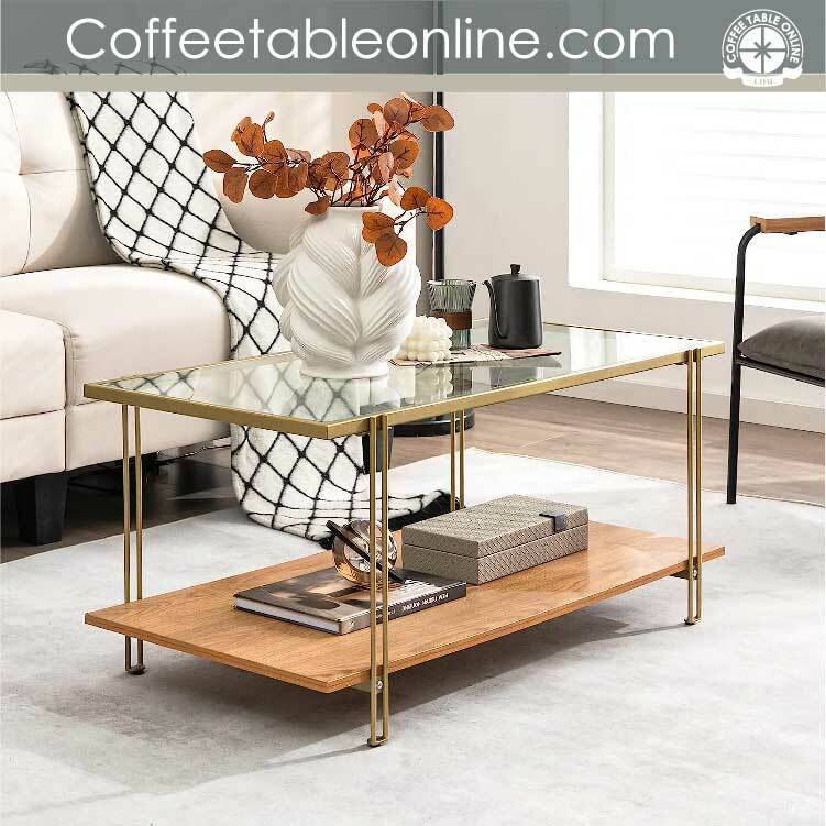 Best Rectangle Mid Century Modern Coffee Tables for 2023 | Table of 10 ...