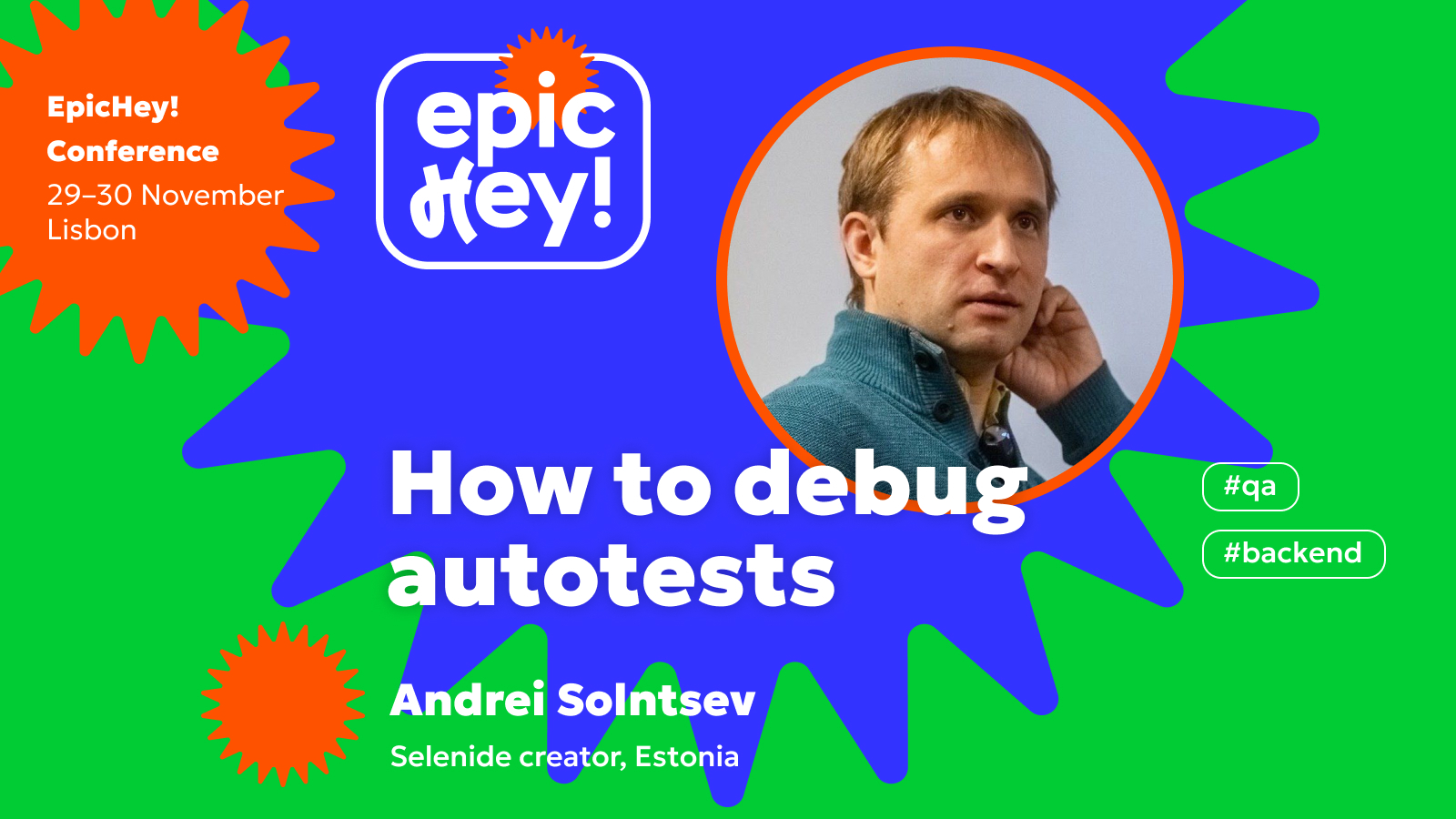 Andrei Solntsev on EpicHey! 2023