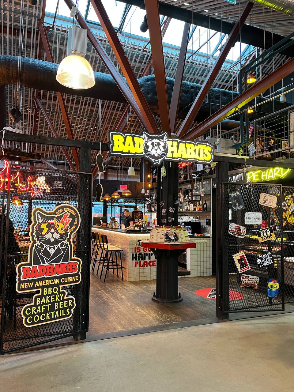Bad Habits Restaurant - American cuisine & Hooligan vibes