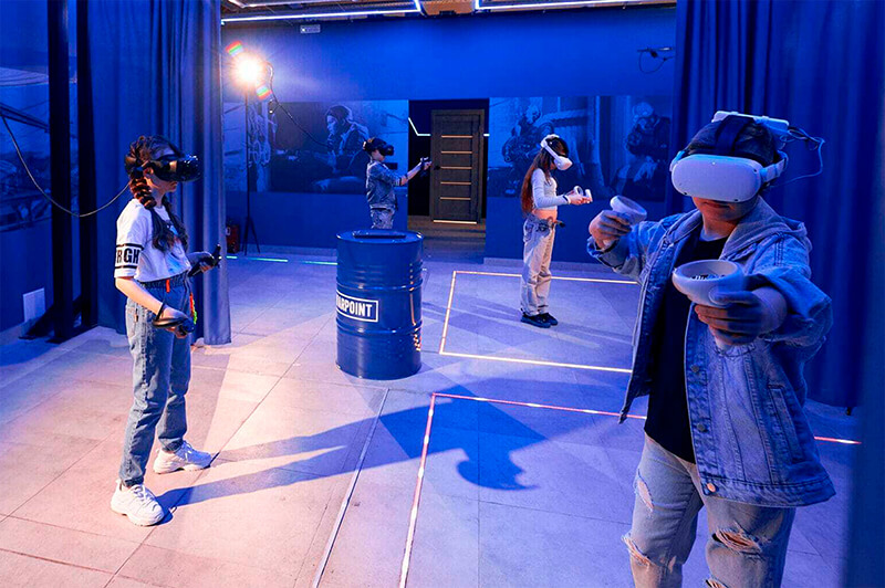 Virtual reality arena in Dubai | Network of VR parks BATTLEWORLD