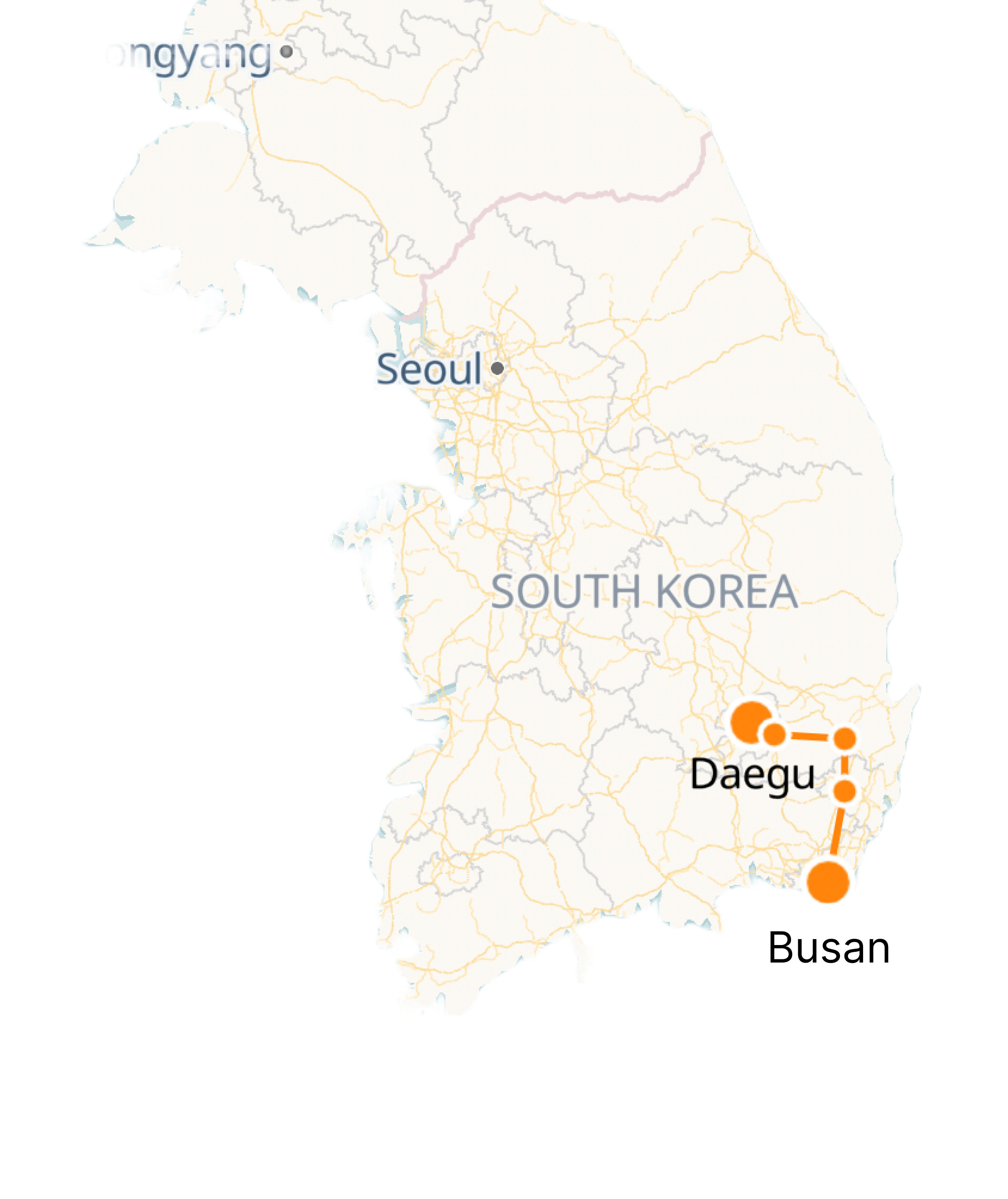 Daegu to Busan KTX Train - Schedule & Tickets