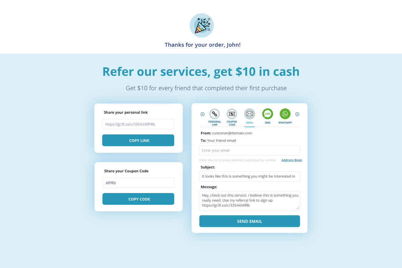 Best affiliate website template used by marketers in 2024 | Genius ...