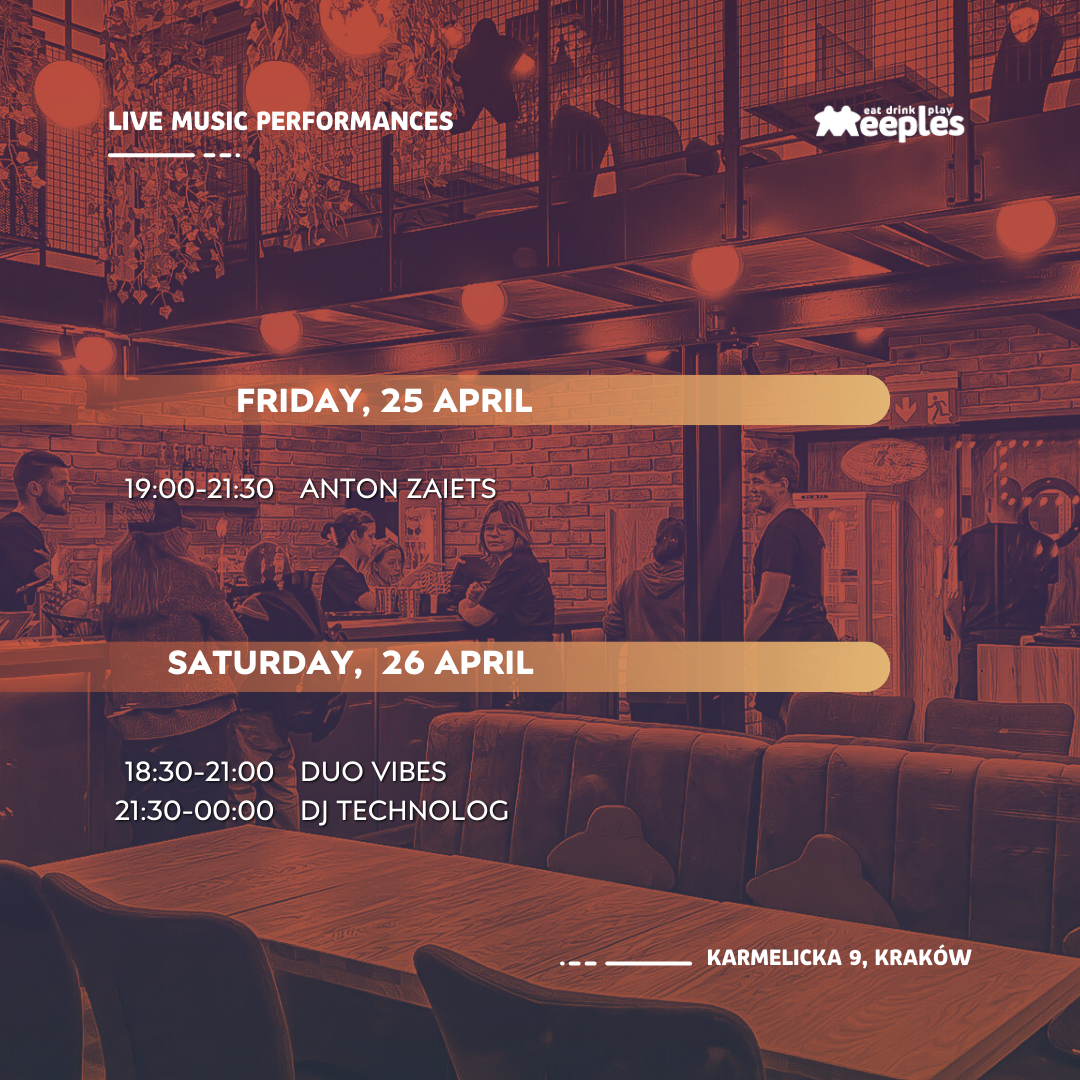 POWITANIE | MEEPLES RESTOBAR