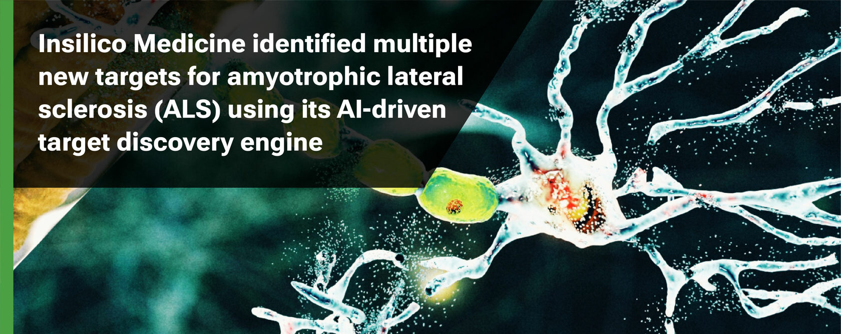 利用英矽智能的人工智能平台，研究团队发现治疗ALS新希望 | Insilico Medicine