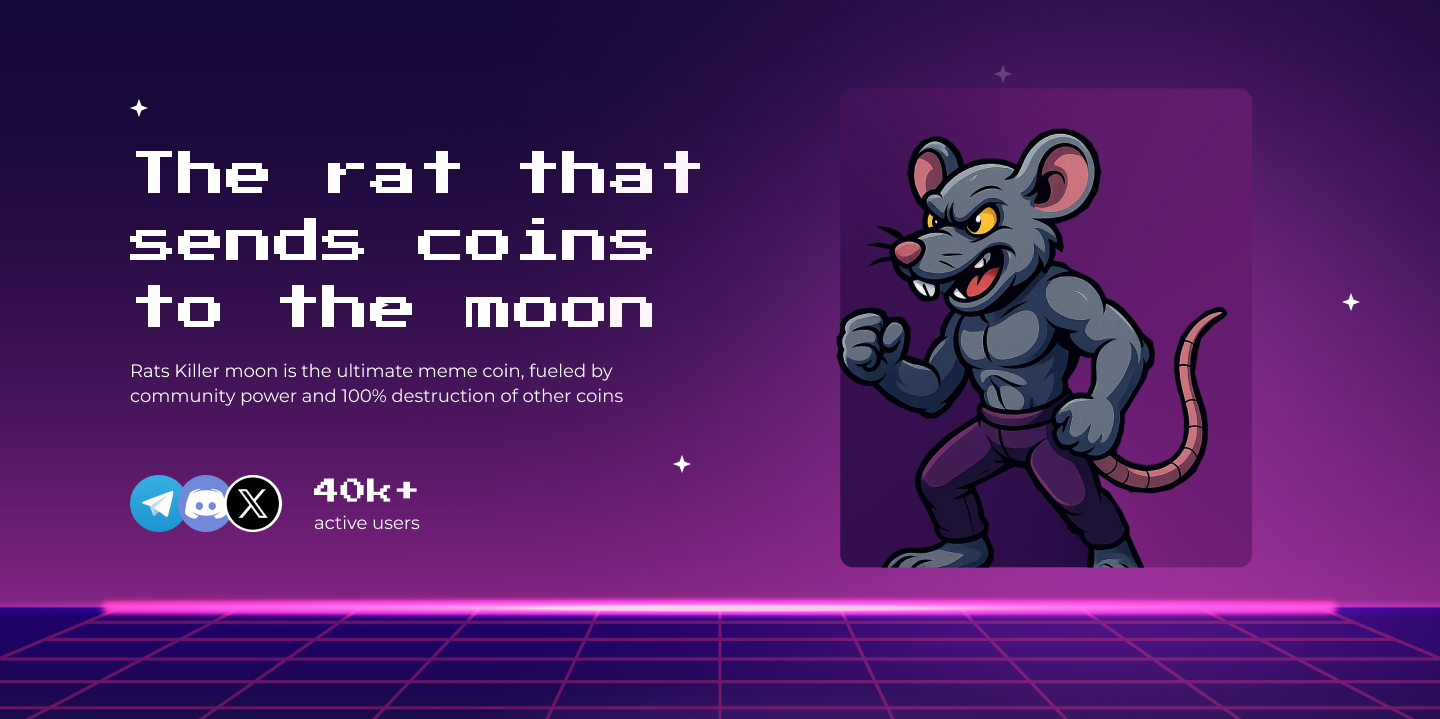 Rats Killer Moon - The rat that sends coins to the moon