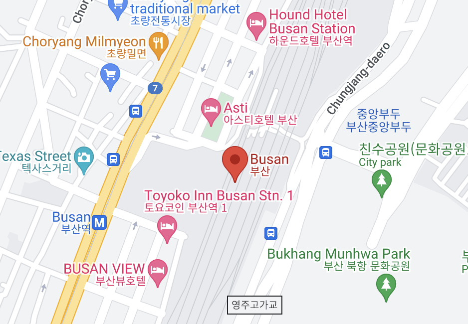 Busan Train Station | Map, Directions - Korea Trains