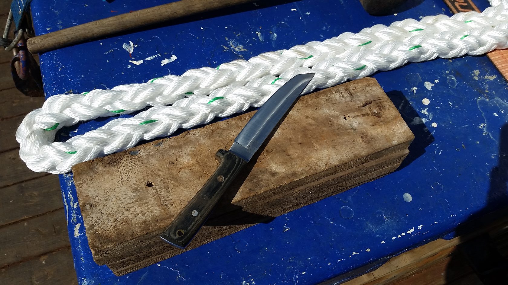 Back Splice, Eye Splice & a Short Splice