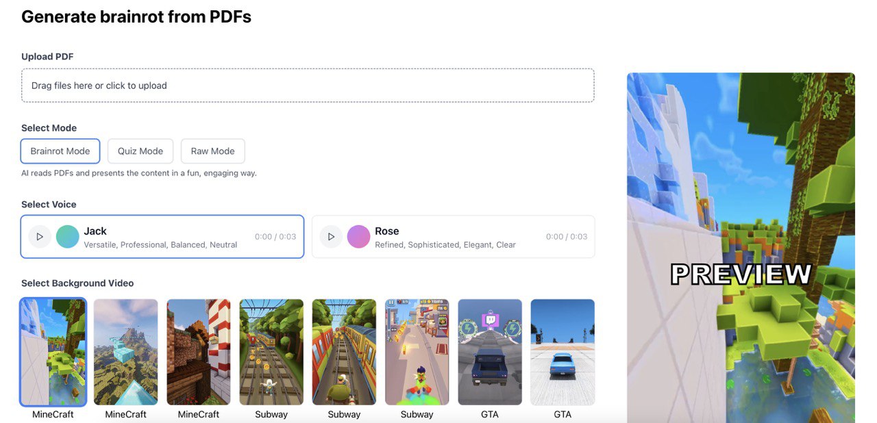 “Brain rot”: A new way to learn?