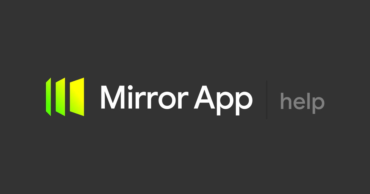 Customizing Widget With the Help of CSS — Mirror App Help Center