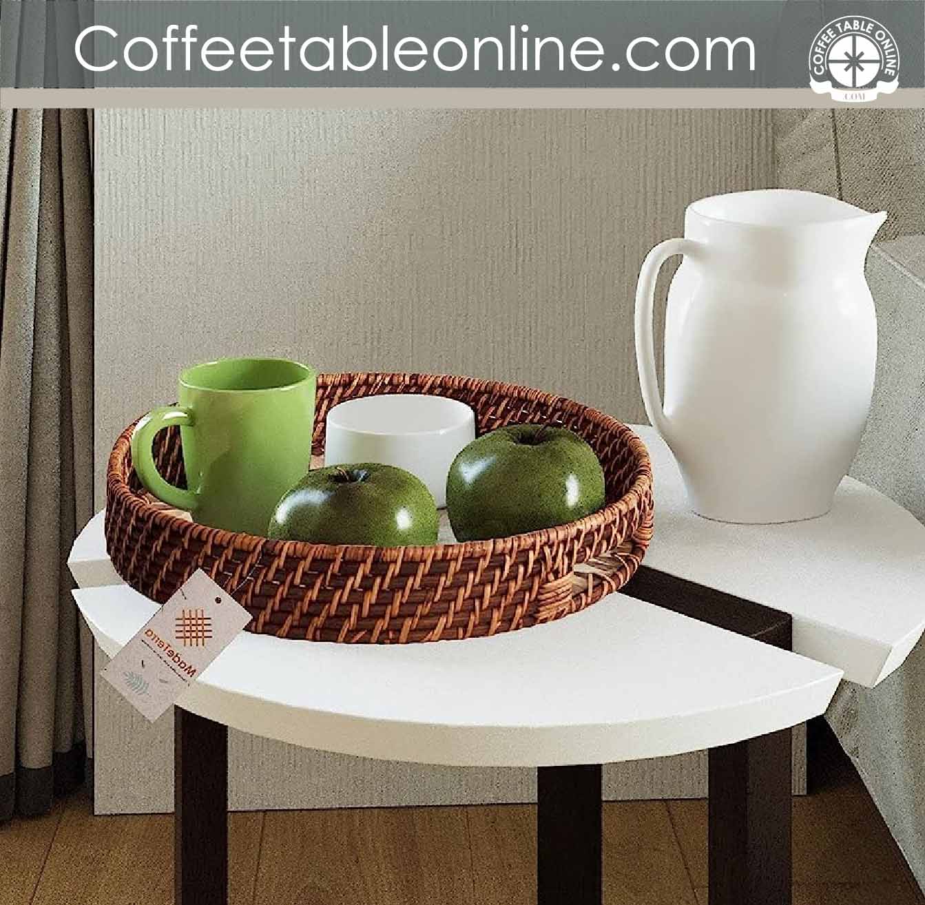 The 35 Best Round Coffee Table Trays for a Stylish Living Room