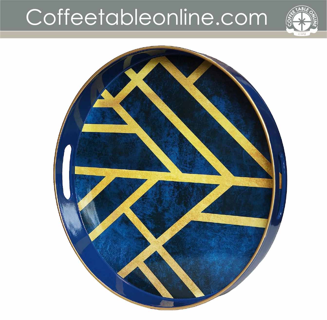 The 35 Best Round Coffee Table Trays for a Stylish Living Room
