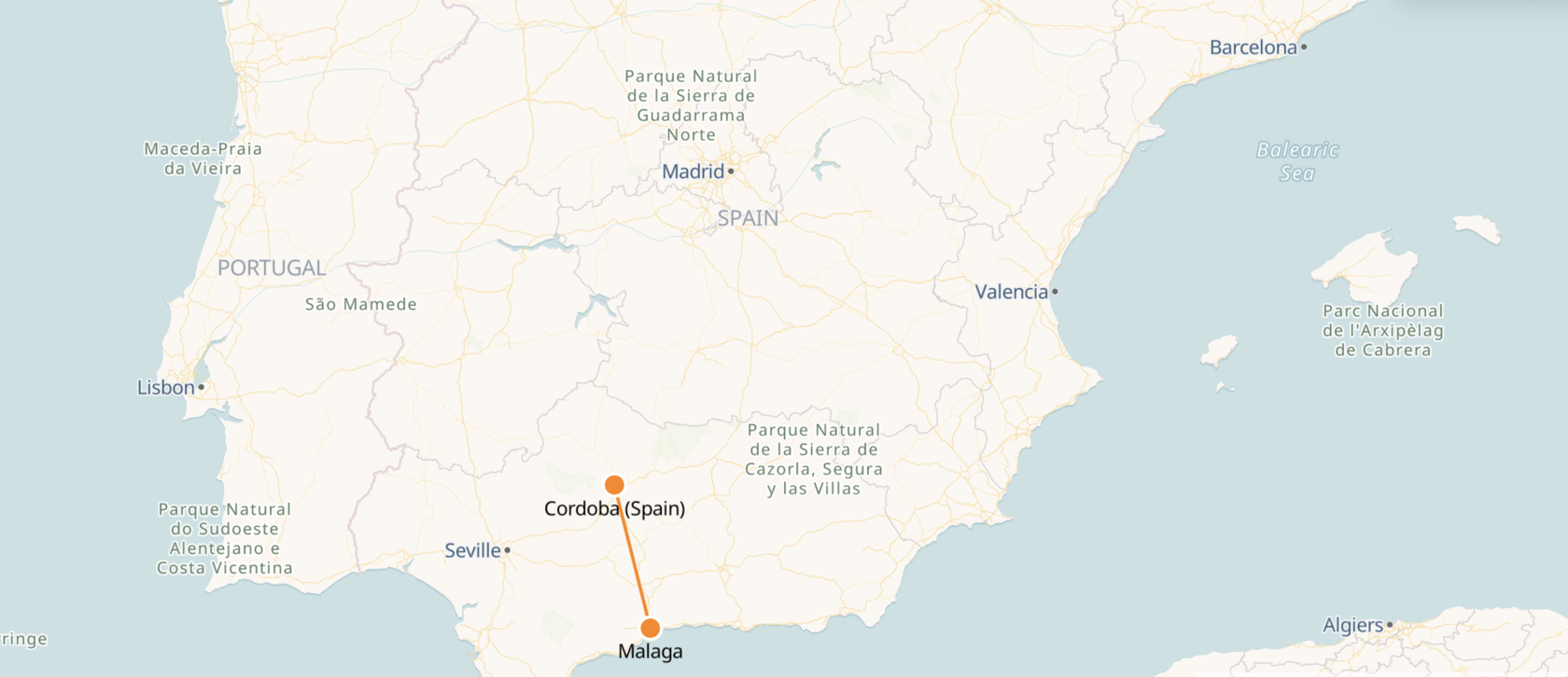 Malaga to Cordoba Train Tickets & Schedule - Spanish Trains