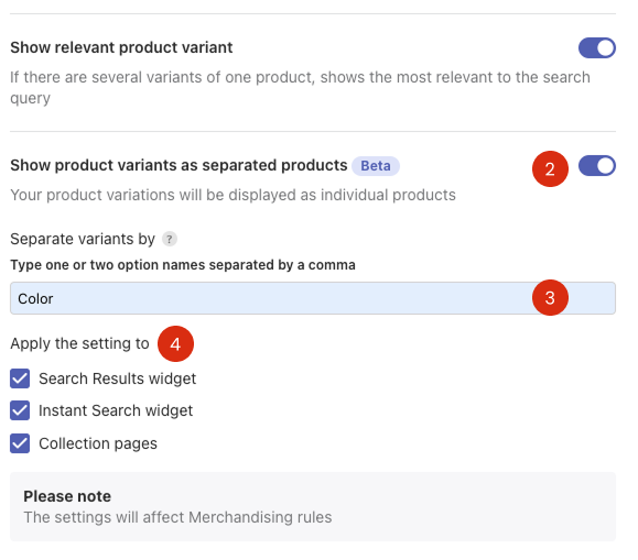 April 2025 Shopify Release: Product Variants & Collection Sorting in Searchanise